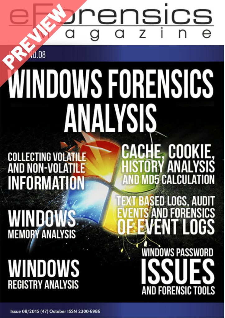 Preview - Windows Forensic Analysis Workshop eBook - eForensics