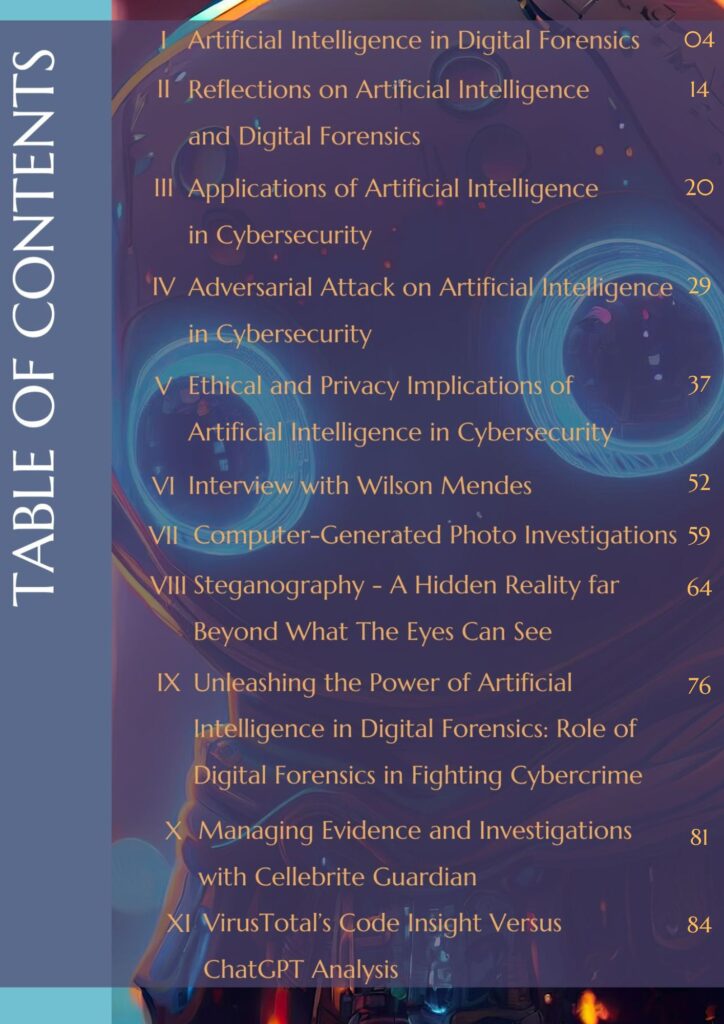 Artificial Intelligence - eForensics